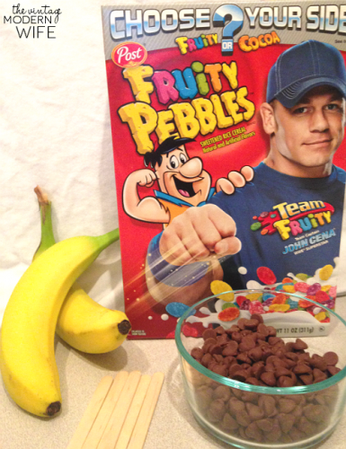 Fruity Pebbles Monkey Tails - The Vintage Modern Wife