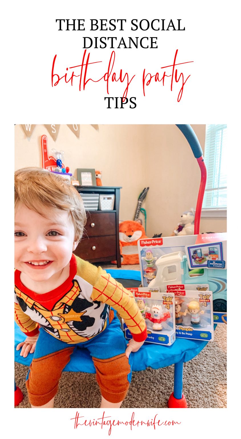The Best Social Distancing Birthday Party Tips - The Vintage Modern Wife