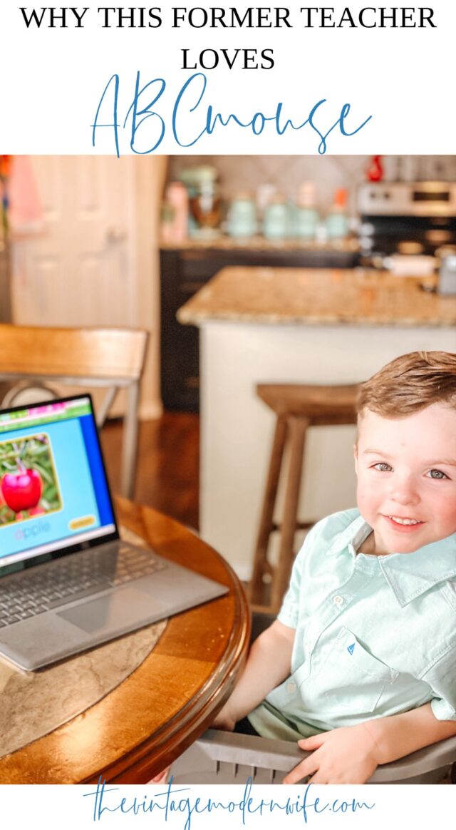 Why This Former Teacher Loves ABC Mouse - The Vintage Modern Wife